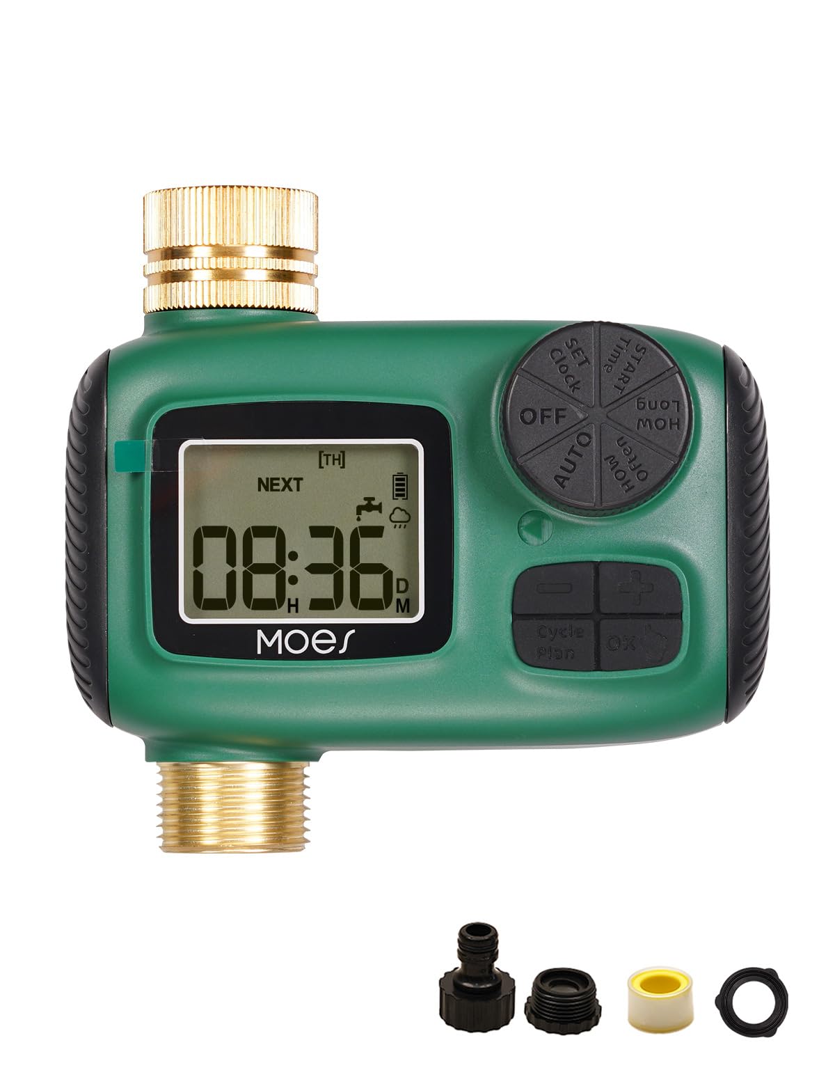 Snapklik.com : Sprinkler Timer, Brass Inlet & Outlet, Programmable ...