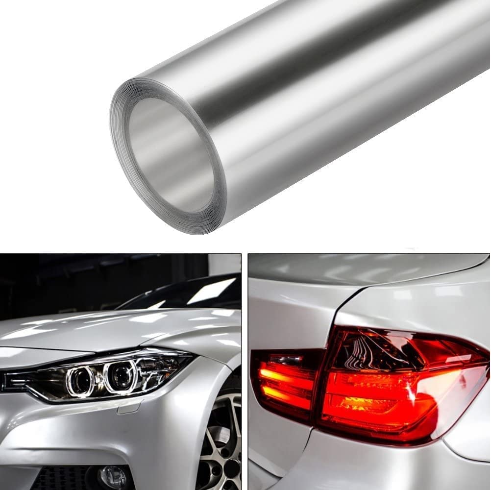 HAPPYMATES Self-Adhesive Clear Vinyl Wrap Film with Felt Application ...