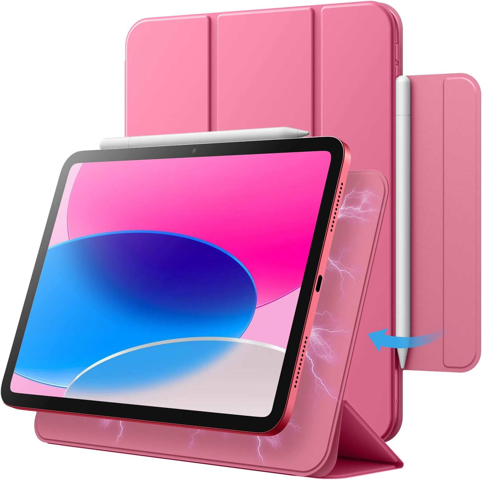 JETech Magnetic Case for iPad (A16) 11th/10th Generation (2025/2022 ...