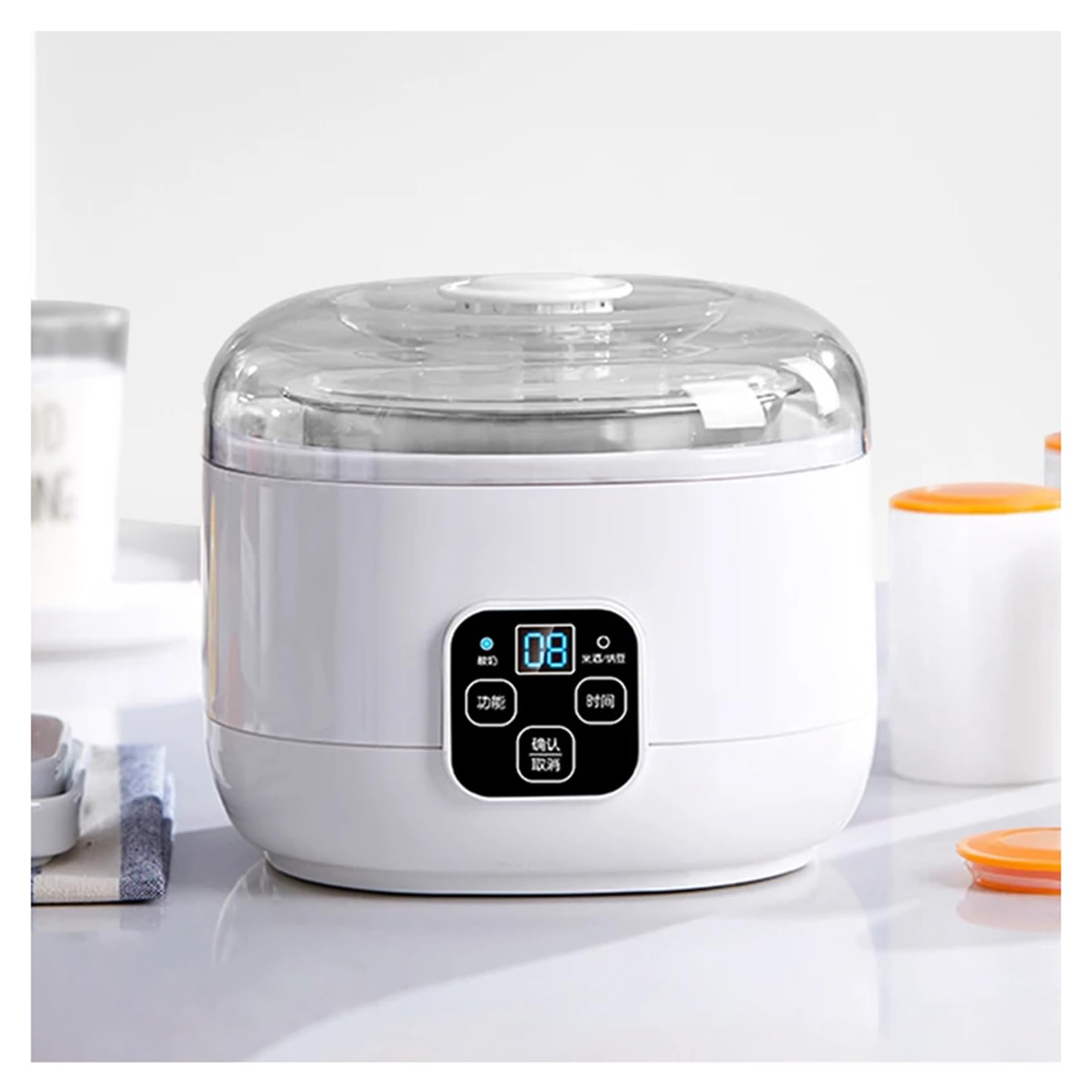 Yogurt Maker, Automatic Digital Yogurt Maker with LCD Display/Touch ...