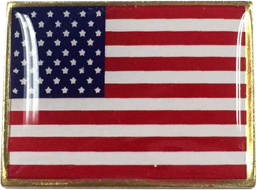Amazon.com: American Flag Lapel Pin, Traditional U.S. Flag Pin, Made in ...