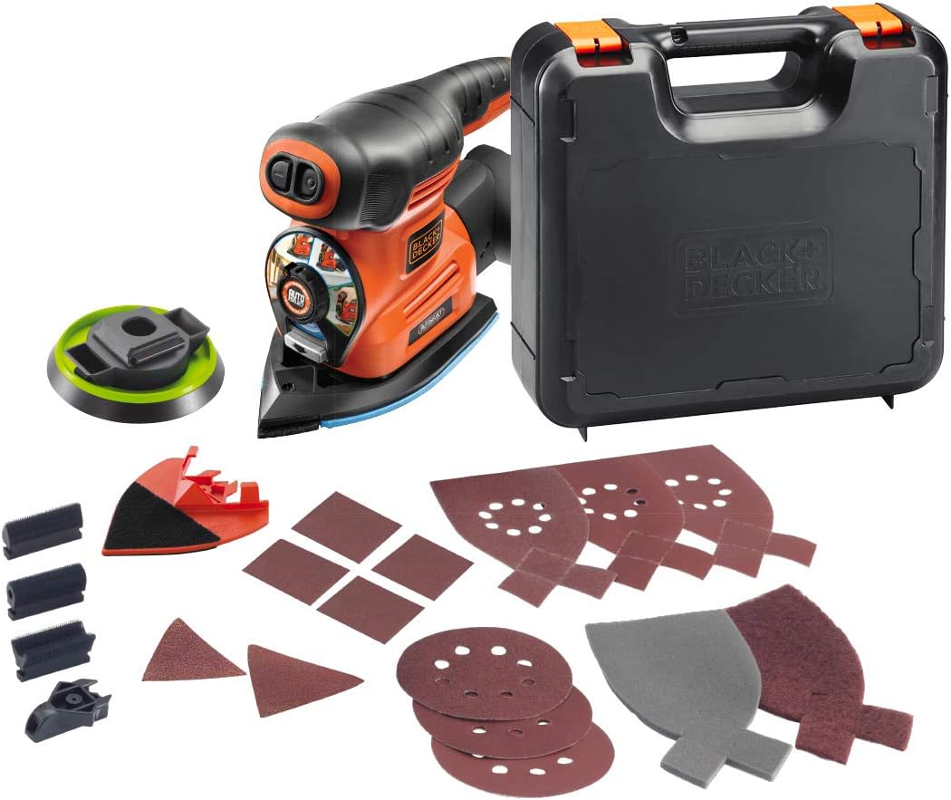 WORX WX820 Akku-Multischleifer – Schleifen ohne Staub – 5-in-1 ...