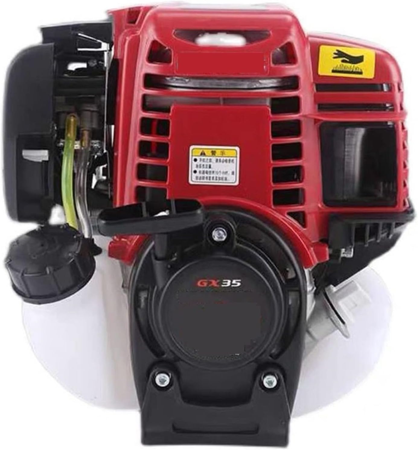 2 Stroke Petrol 52cc Engine 2.5HP Pull Start Garden Grass Trimmer 2T ...