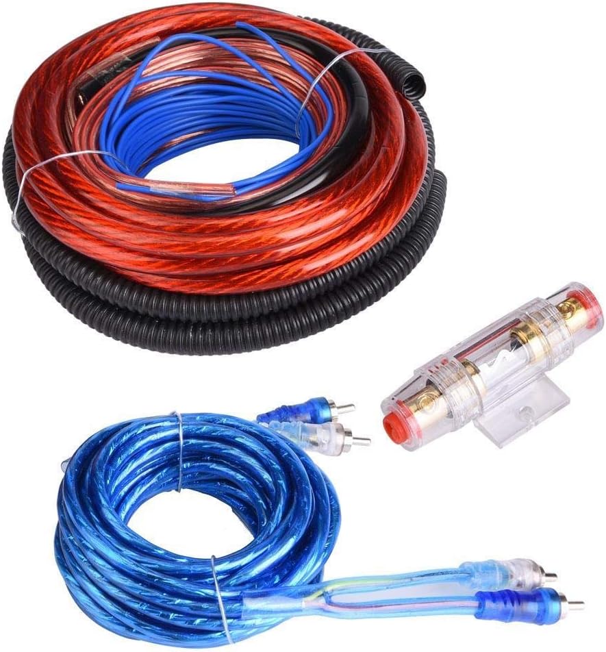 Mintice kit de câblage pour amplificateur de Voiture subwoofer Audio ...