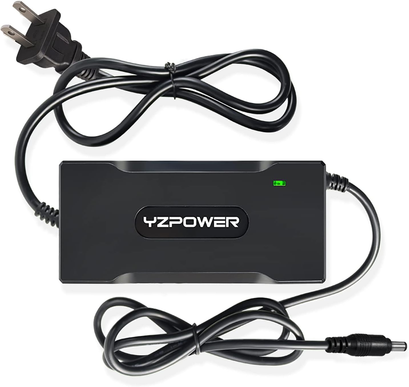 YZPOWER 48v Lithium Battery Charger,54.6v 2A Power Charger Adapter DC 1 Prong 5.5 2.1mm ...