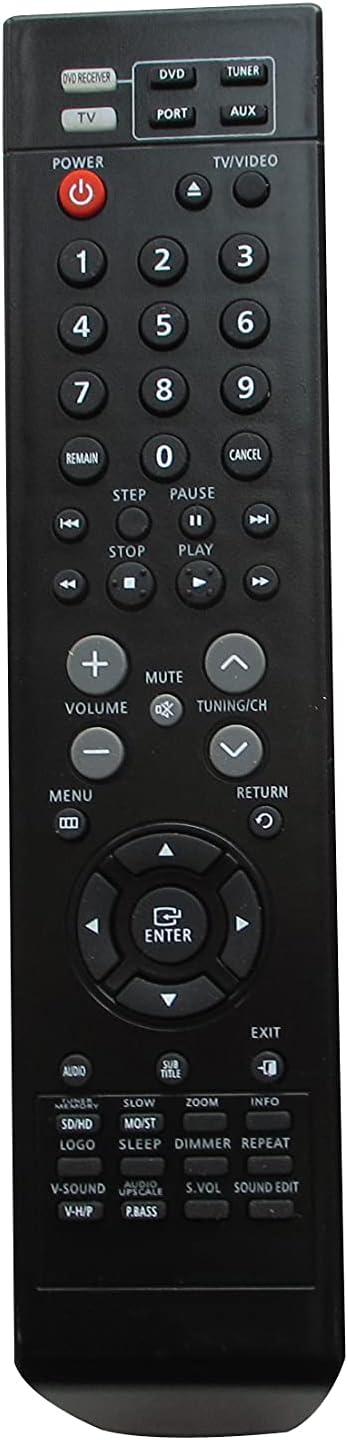 Amazon.com: Remote Control for Samsung HT-BD1255W HT-BD3252T HT-BD7200R ...