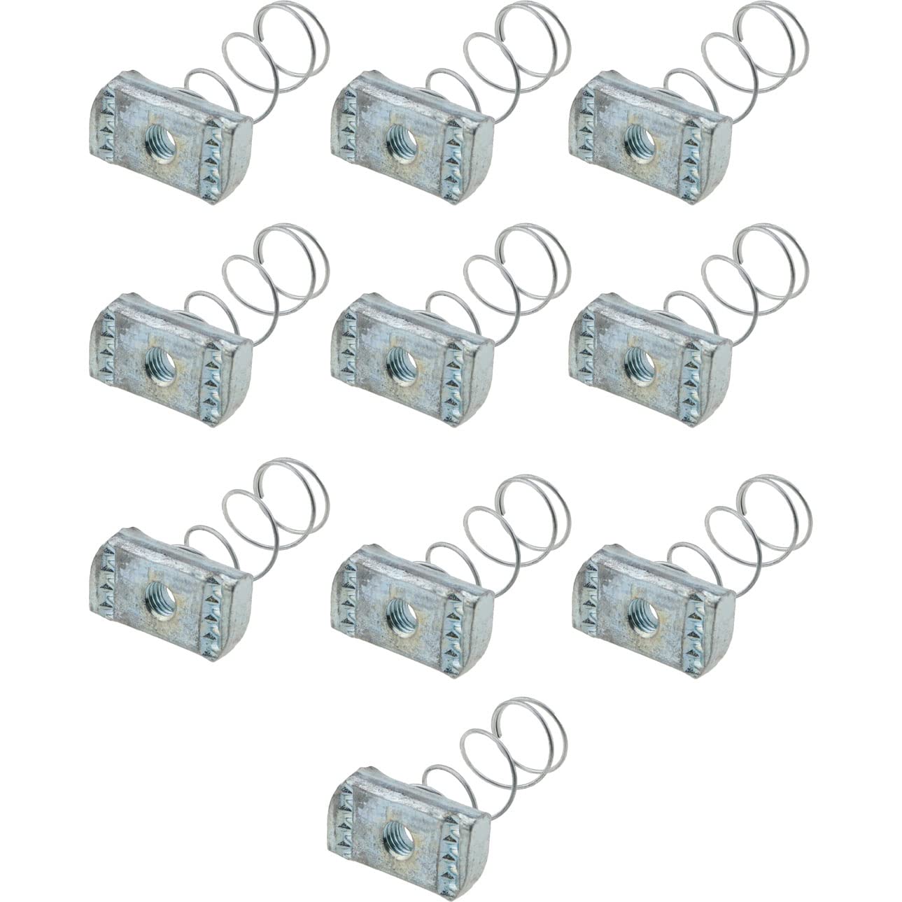 MTQY 10pcs Strut Channel Nuts M6 Spring Channel Nuts with Zinc ...