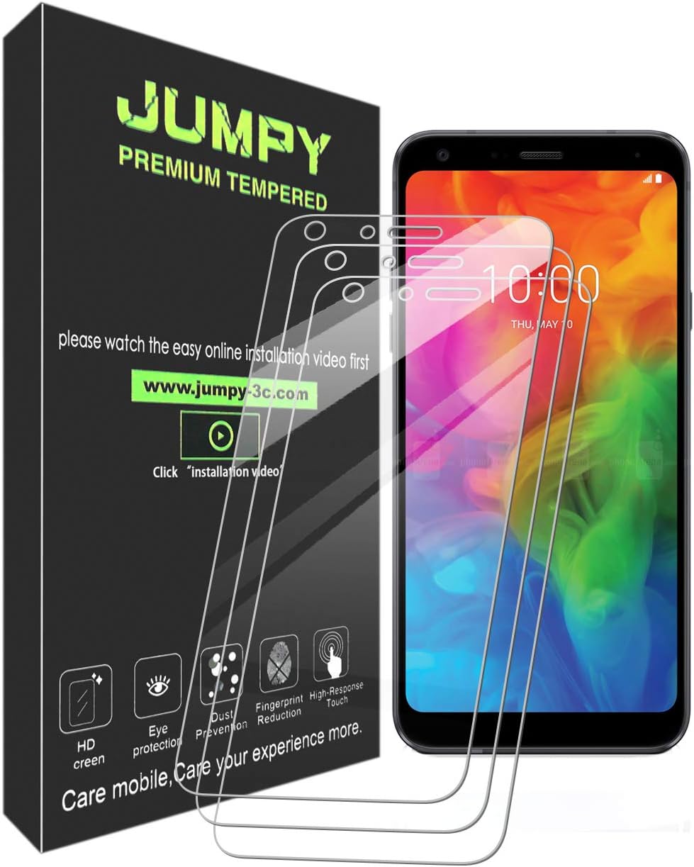 Amazon.com: [3-Pack] LG Q7/LG Q7 Plus Screen Protector, JUMPY 9H ...