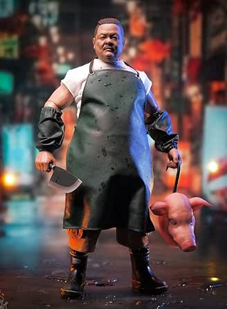 Amazon.co.jp: WorldBox AT033 Downtown Butcher Butcher Villain Male Head ...