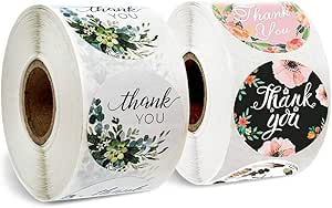 Amazon.com: VCOSTORE Floral Stickers Rolls - Stickers Floral Rolls 1 ...