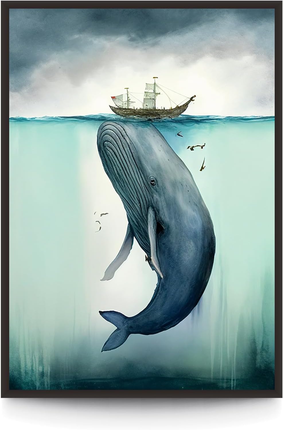 Amazon.com: Laminated Whales Educational Chart Mammals Ocean Classroom ...