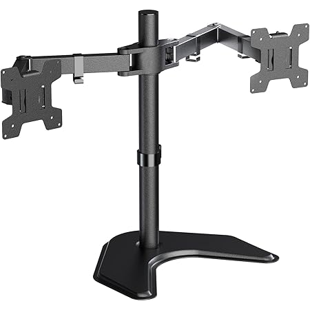 Amazon.com: WALI Dual LCD Monitor Fully Adjustable Desk Mount Stand ...