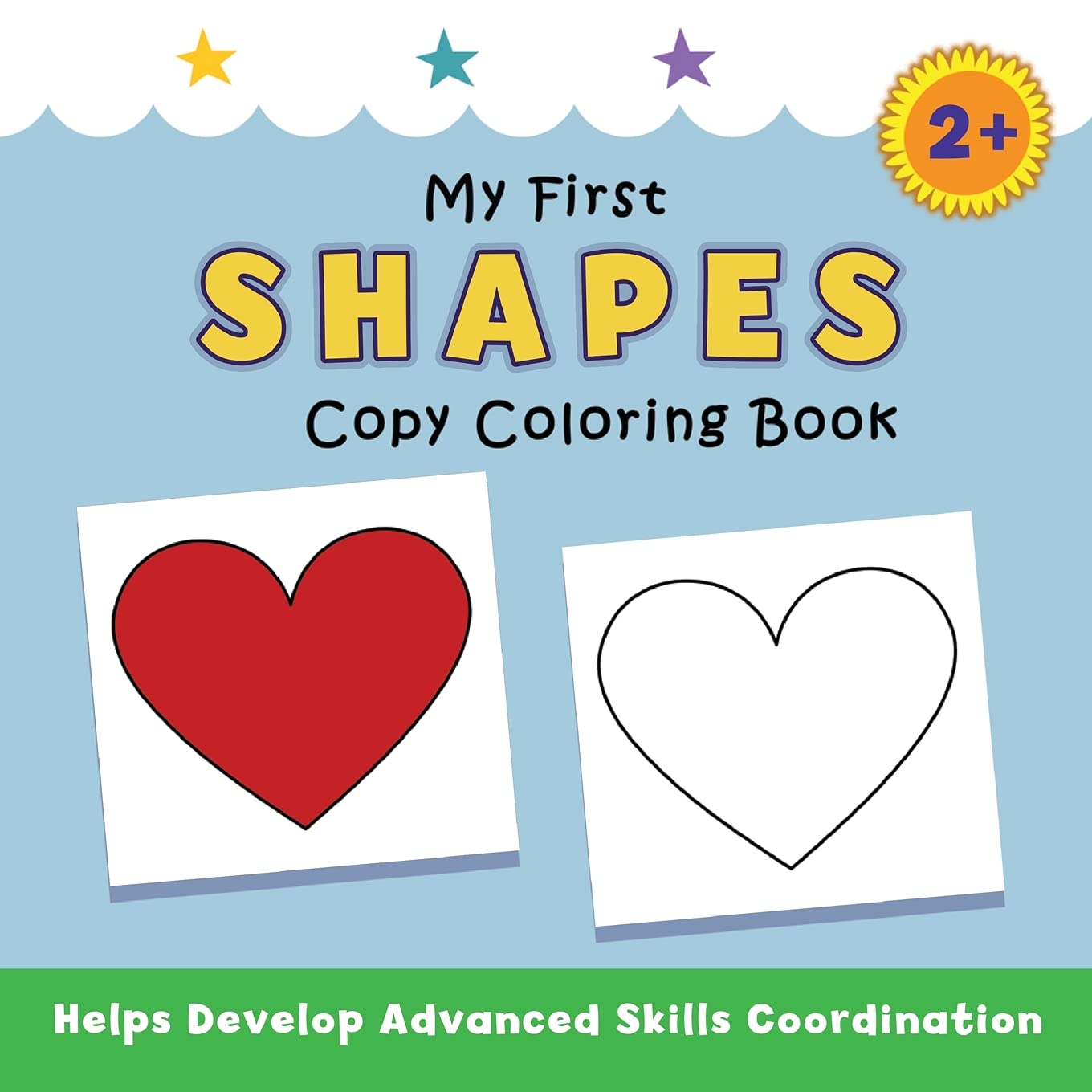 Amazon.com: My First Shapes Copy Coloring Book: helps develop advanced ...