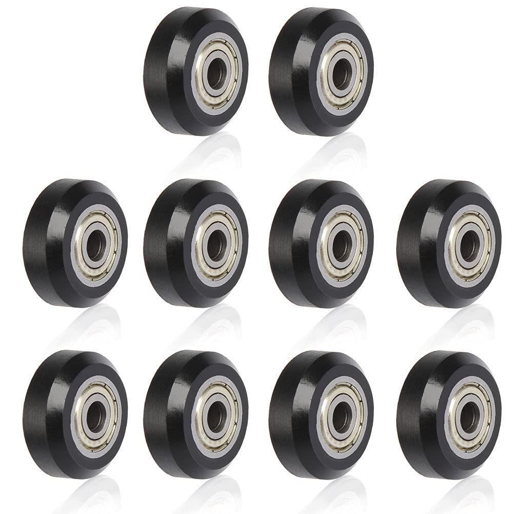 Thetho 10 Pcs Pom Wheel Pulley Wheels With Bearing 3d | Desertcart INDIA