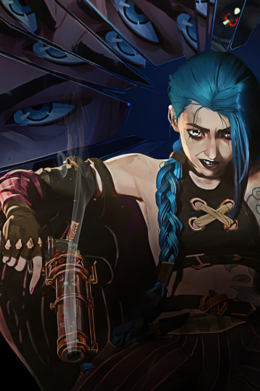 Buy Arcane League of Legends: Jinx 6x9 inch For an Arcane Series Fan ...