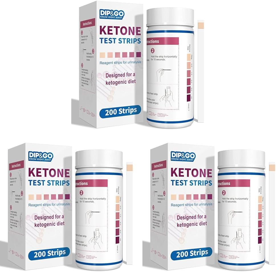 Amazon.com: Ketone Test Strips: 200 Premium Keto Strips Urine Test for ...