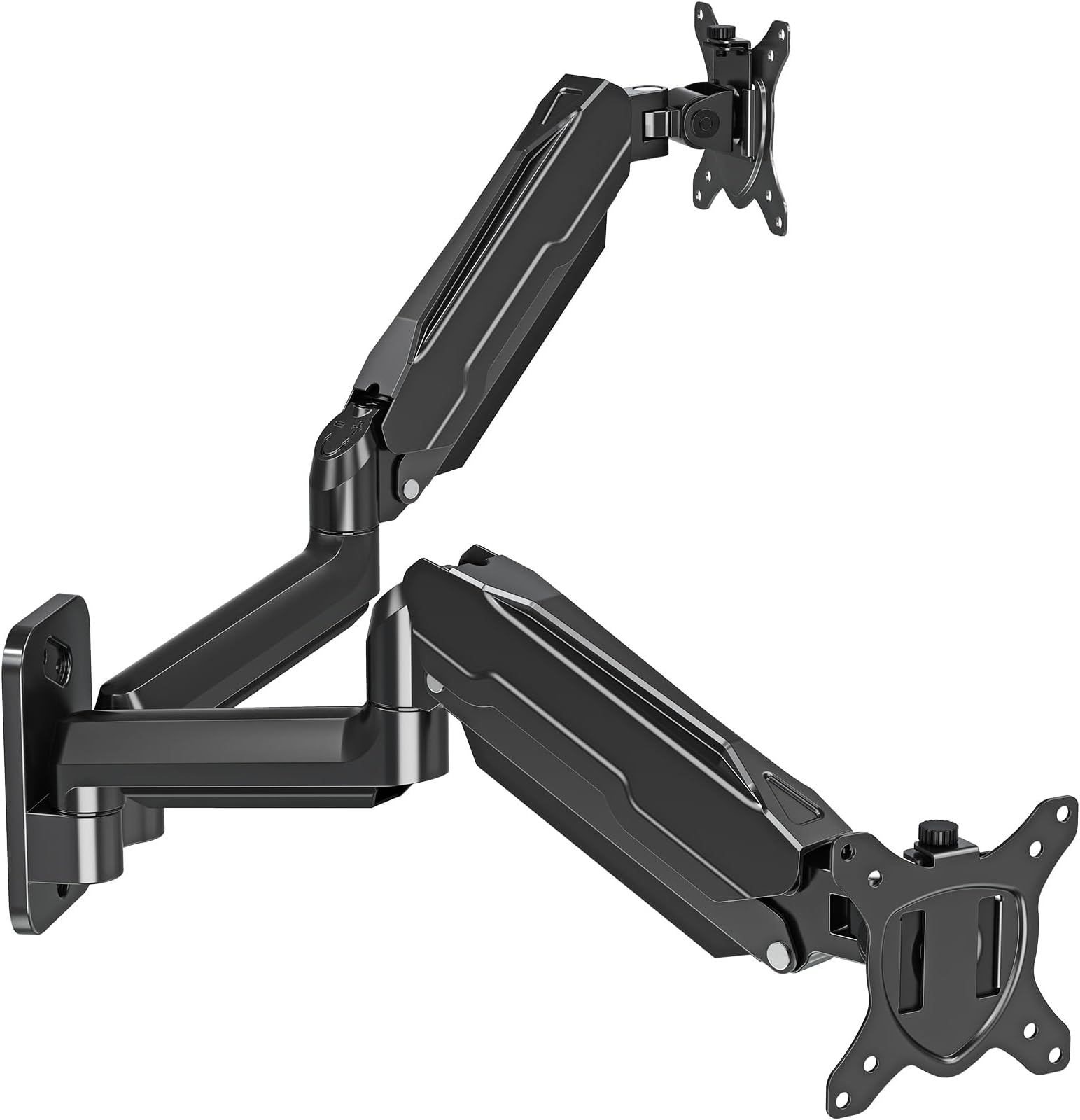 Amazon.com: VIVO Premium Dual 21 to 32 inch LCD LED Monitor Wall Mount, Heavy Duty Telescoping ...