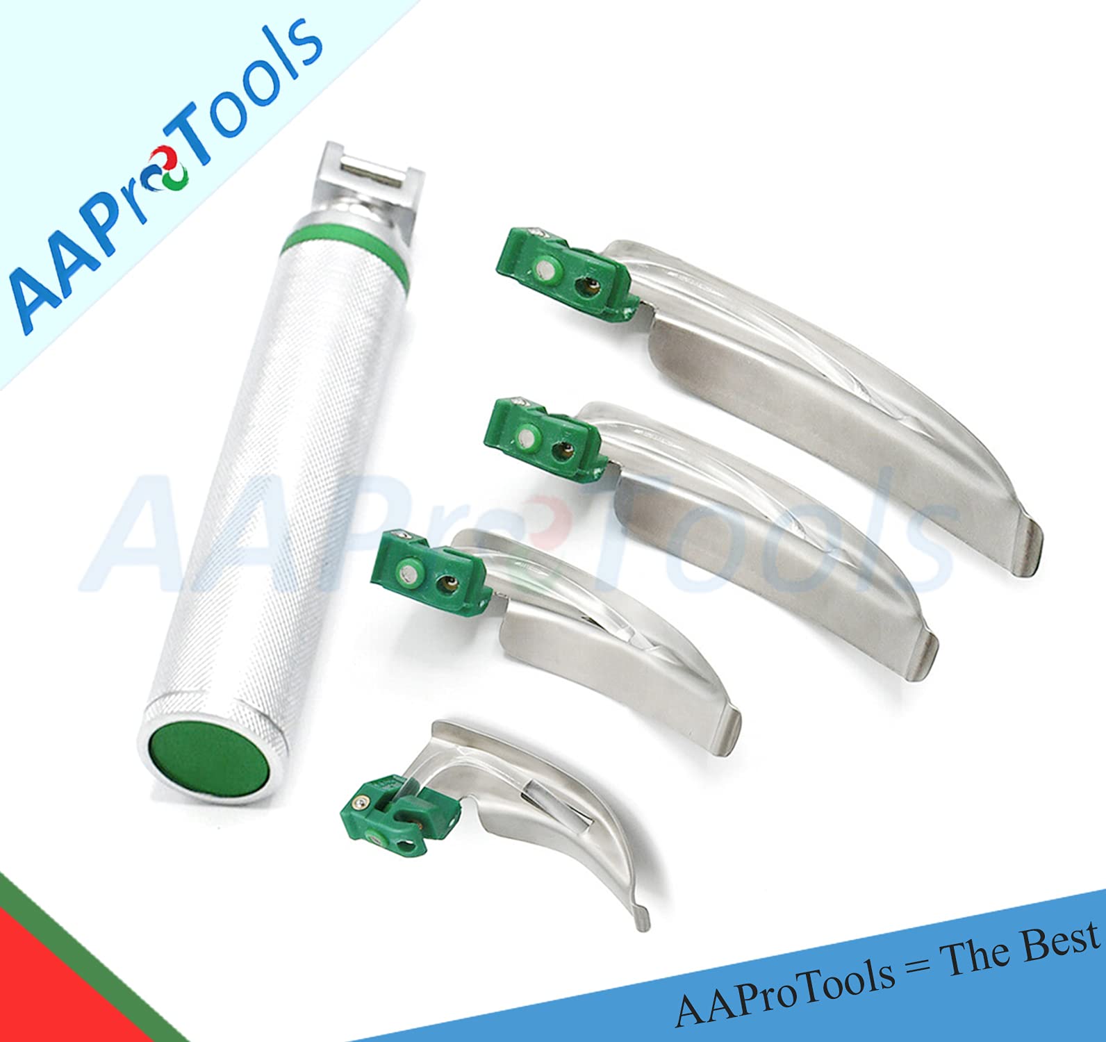 AAProTools 17 Pieces Airway Intubation Kit With Fiber Optic Set 9 ...
