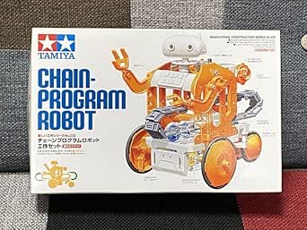 Amazon.co.jp: Tamiya Fun Craft Series Chain Program Robot : Toys & Games