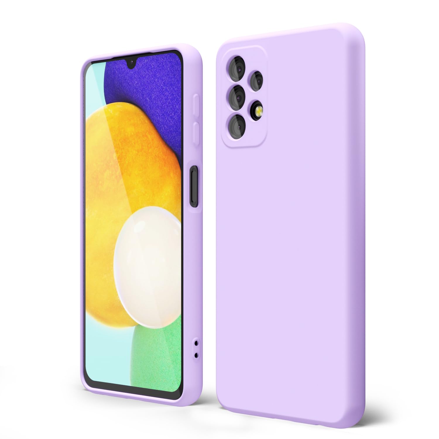 Amazon.com: oakxco for Samsung Galaxy A32 5G Phone Case Liquid Silicone ...
