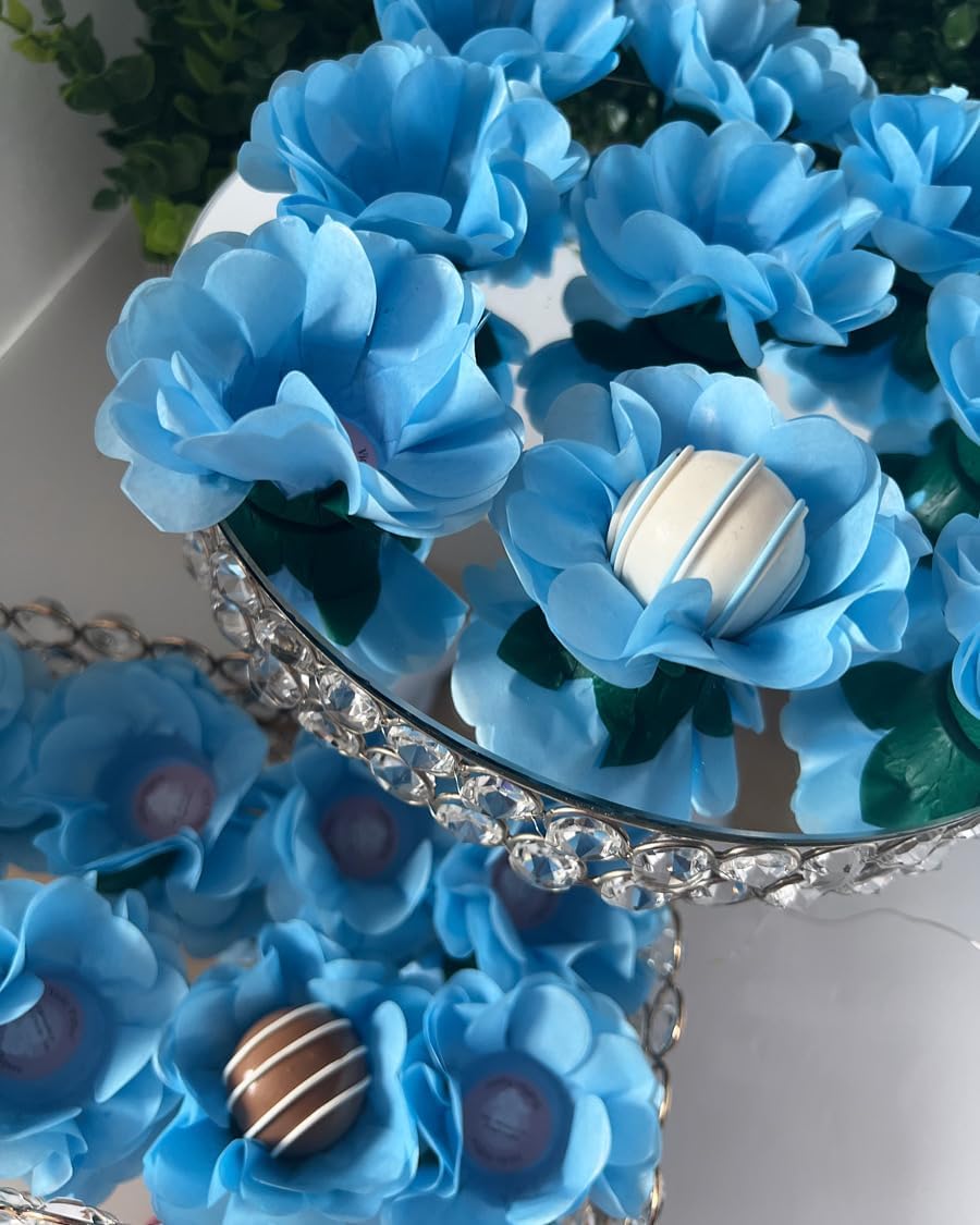 Amazon.com: Flower Wrappers to Hold Chocolates, Truffles Wrappers, Mini ...