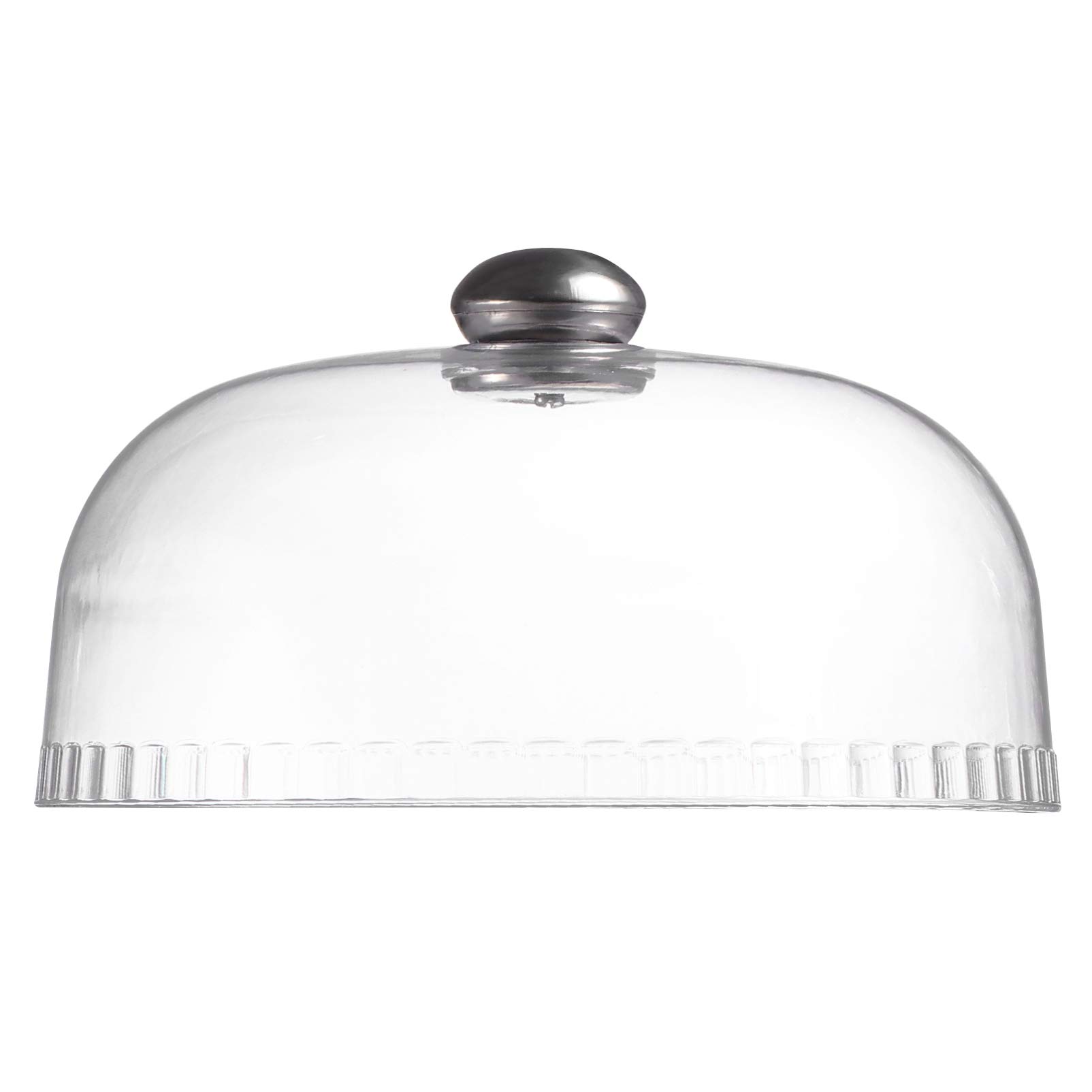 Amazon.com: NUOBESTY Plastic Cake Dome Cover Clear Cake Stand Cover ...