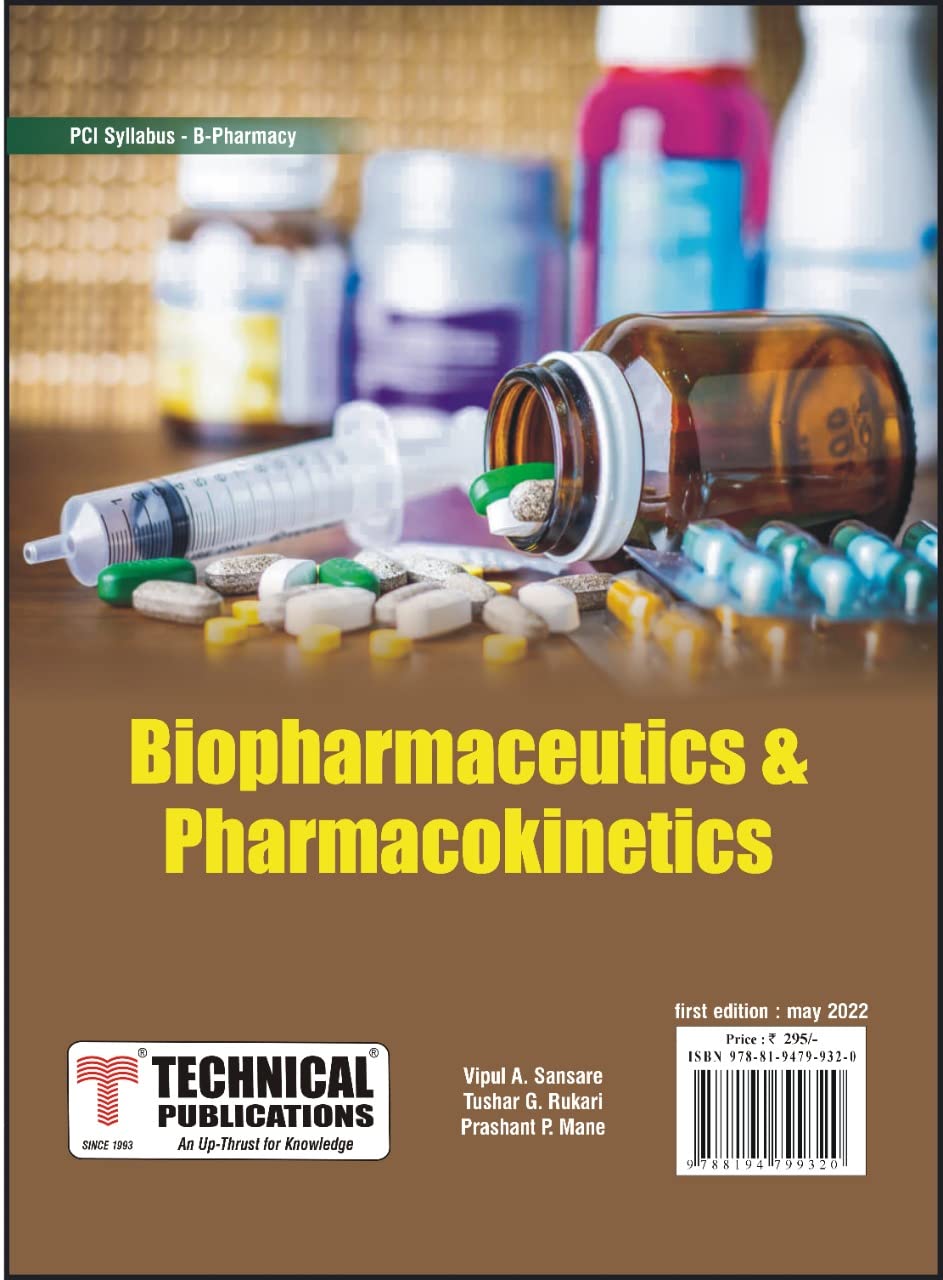 Amazon.in: Buy Biopharmaceutics and Pharmacokinetics - for B.PHARMACY ...