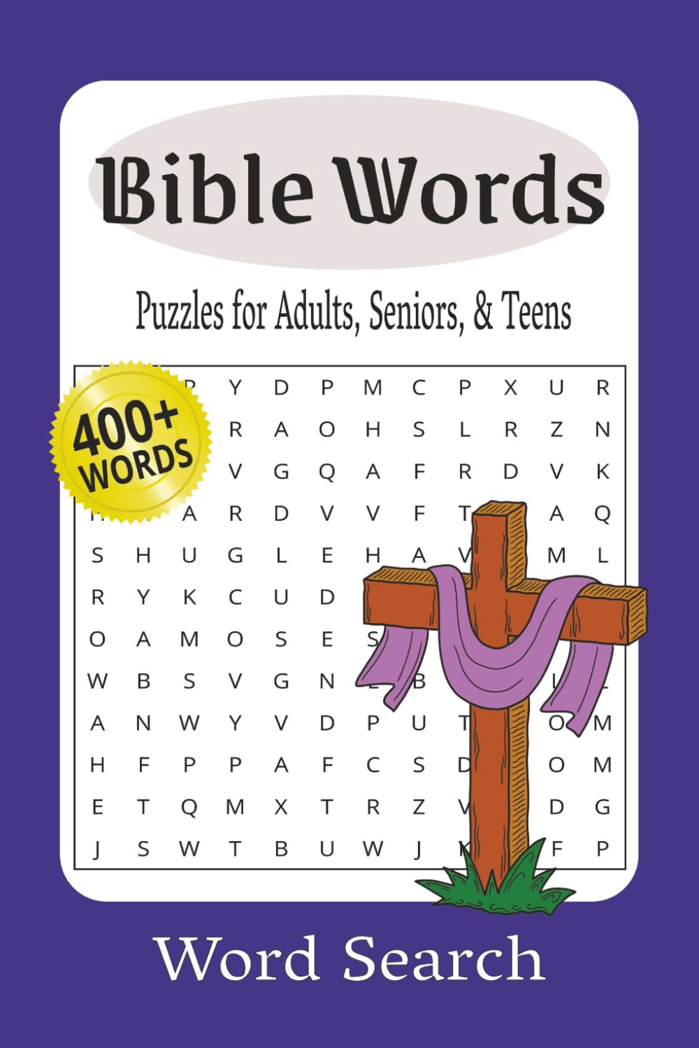 Bible Word Search Puzzle Book: Word Searches with Easy to Read Print ...
