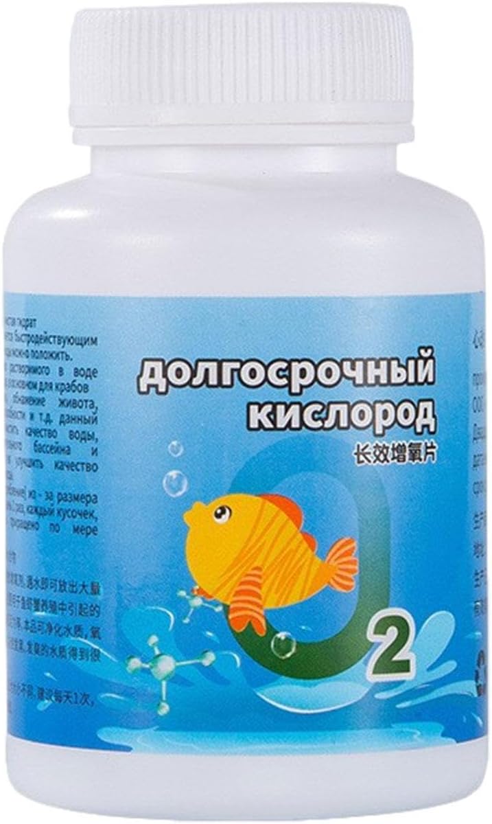 120 pieces/bottle oxygen tablets for fish oxygen tablets aquarium water ...