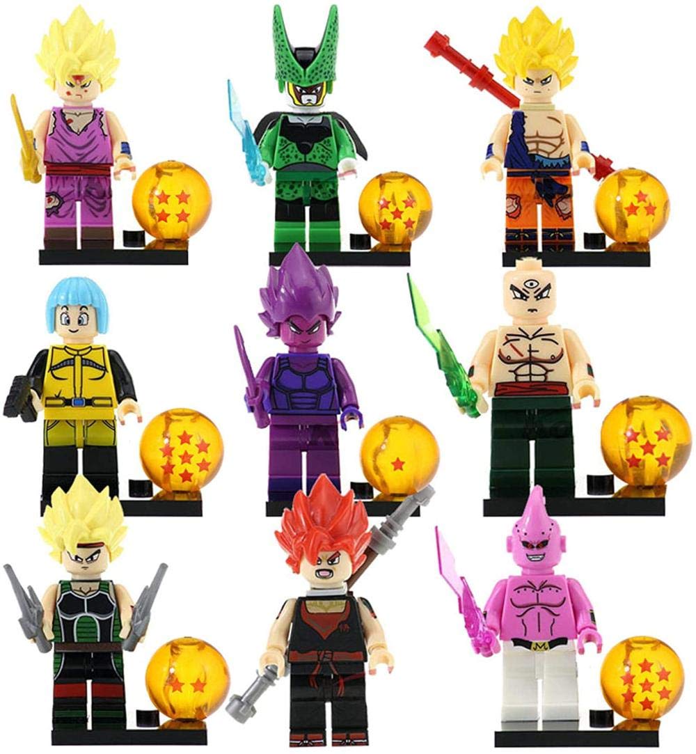 Dragon Ball Z Figures Goku Gohan Bardock Vegeta Perfect Cell ...