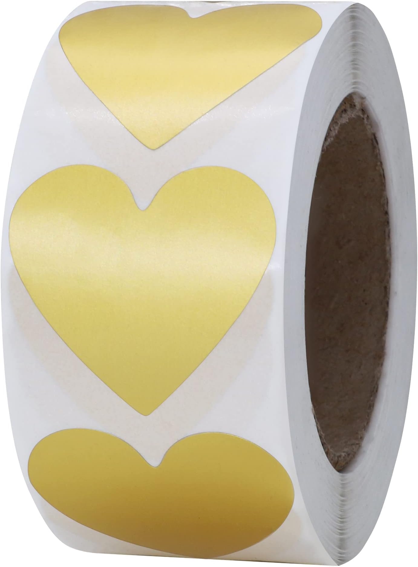 Hybsk Coloured Dot Heart Stickers 30mm Love Shape Valentine's Day Gift ...