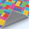 Amazon.com: CB Smiles Building Blocks Rug Colorful Rug Kids Rug Bright ...