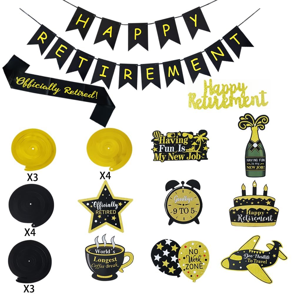 Funny Retirement Banners Printable Printable Retirement Card, Funny