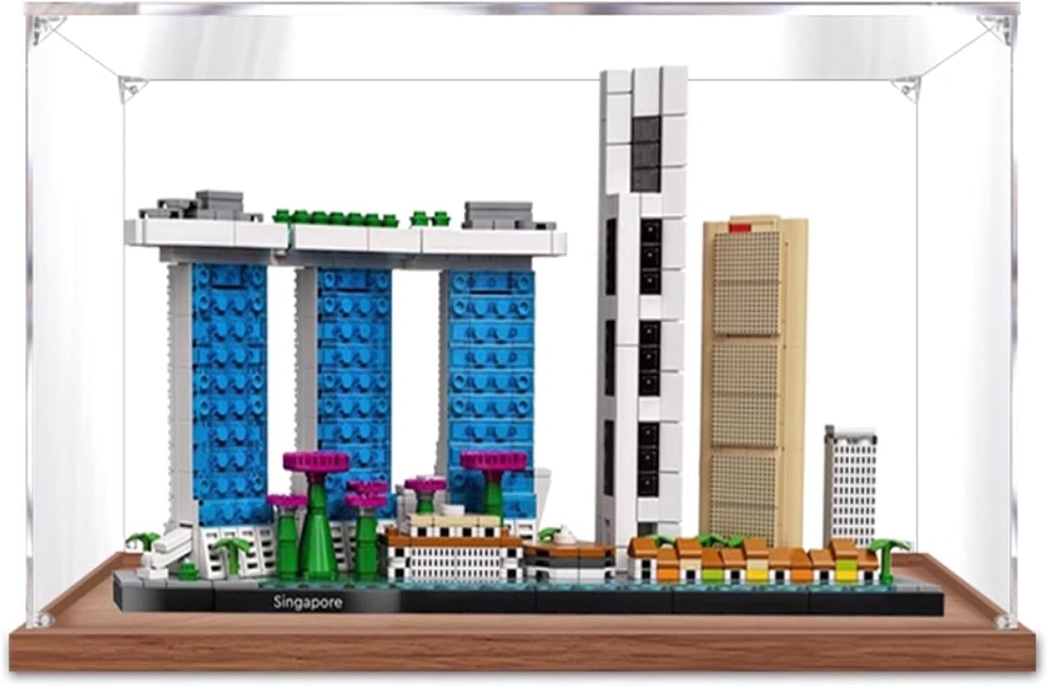 Amazon.com: Acrylic Display Case for Lego Singapore Architecture 21057 ...