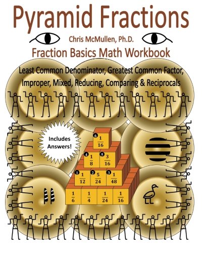 Pyramid Fractions - Fraction Basics Math Workbook: Least Common ...