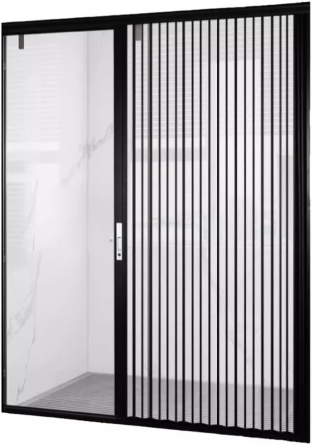 Concertina Door Locking Concertina Doors with Kit, 24 26 28 30 32 34 36 ...