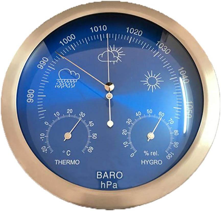 Amazon.com: ZUEN Temperature and Humidity Barometer, 3 in 1 Weather ...