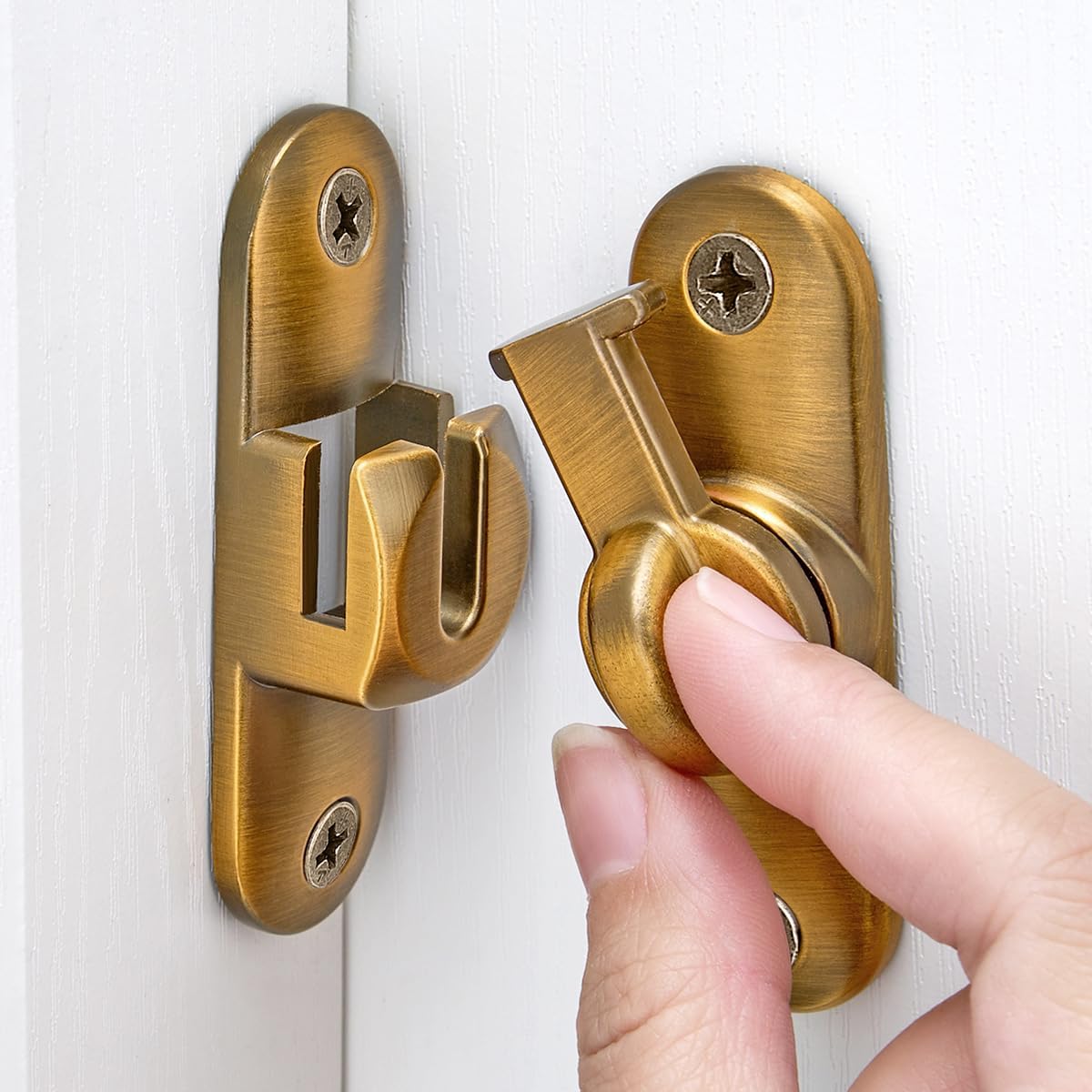 Amazon.com: Cabin Hook 4.1" Cabin Door Gate Latches,Sliding Door Lock ...