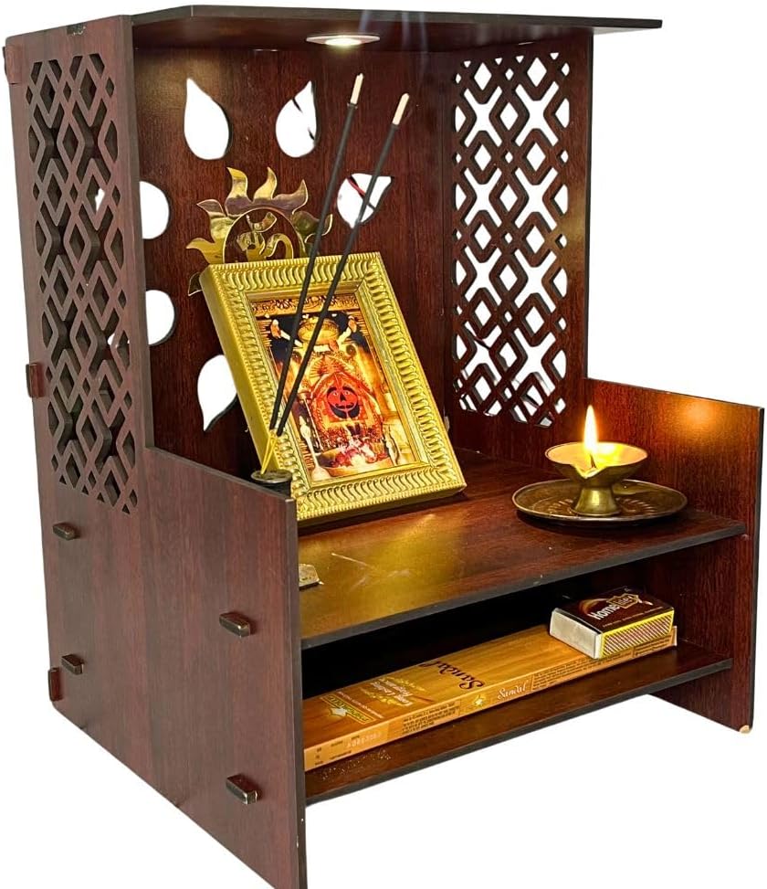 E-COSMOS Mandir for Home and Kitchen Temple for Hoe Pooja Mandir for ...