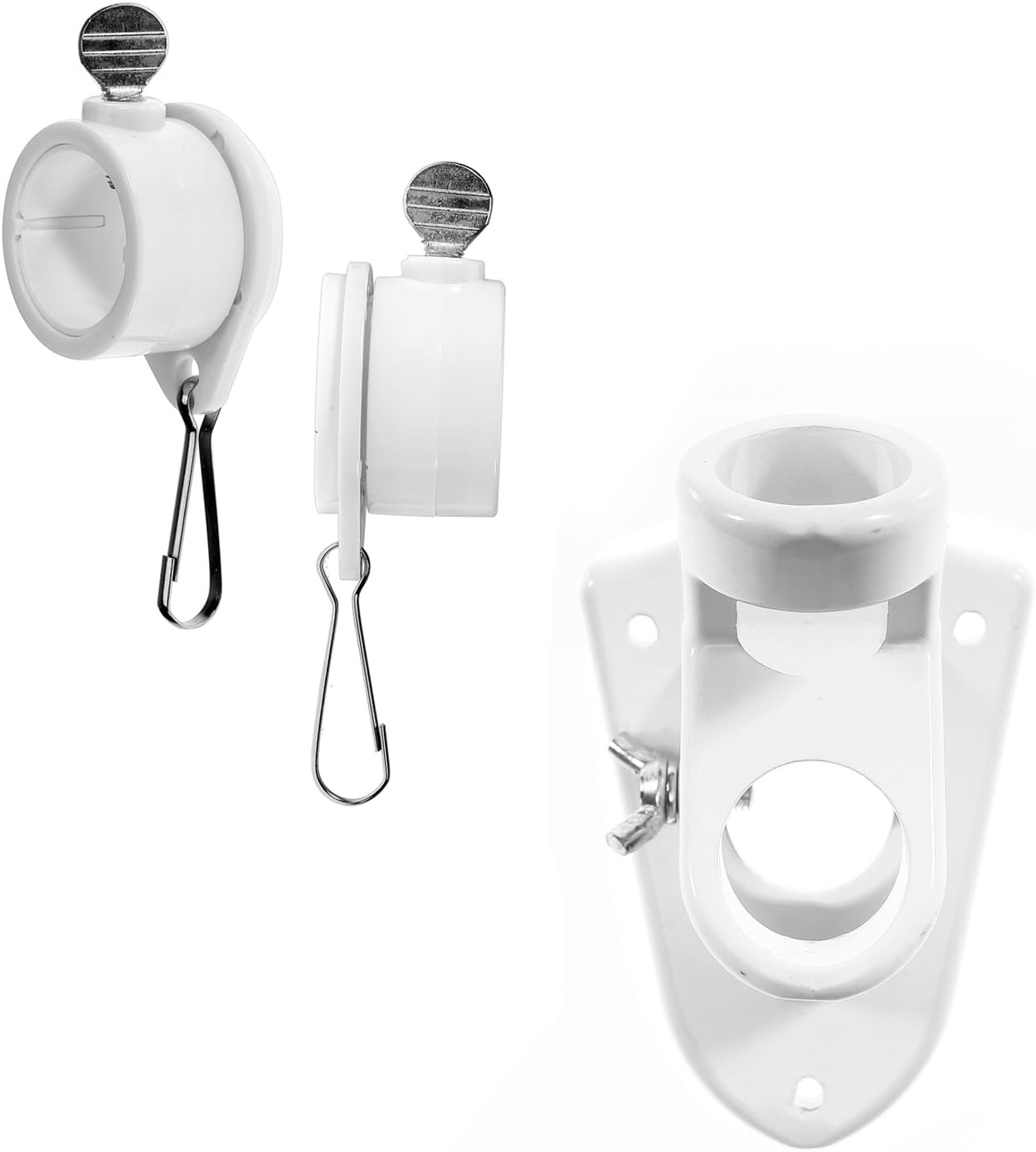 Amazon.com : INNOCHEER Flags Mounting Set: 1 Flag Pole Bracket and 2 ...