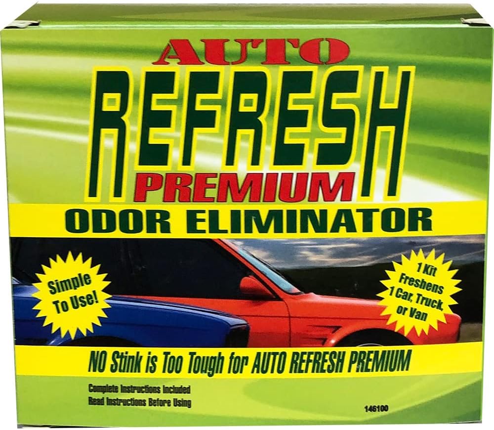 Amazon.com: Odor1 146100 Auto Refresh Premium Auto Interior Odor ...