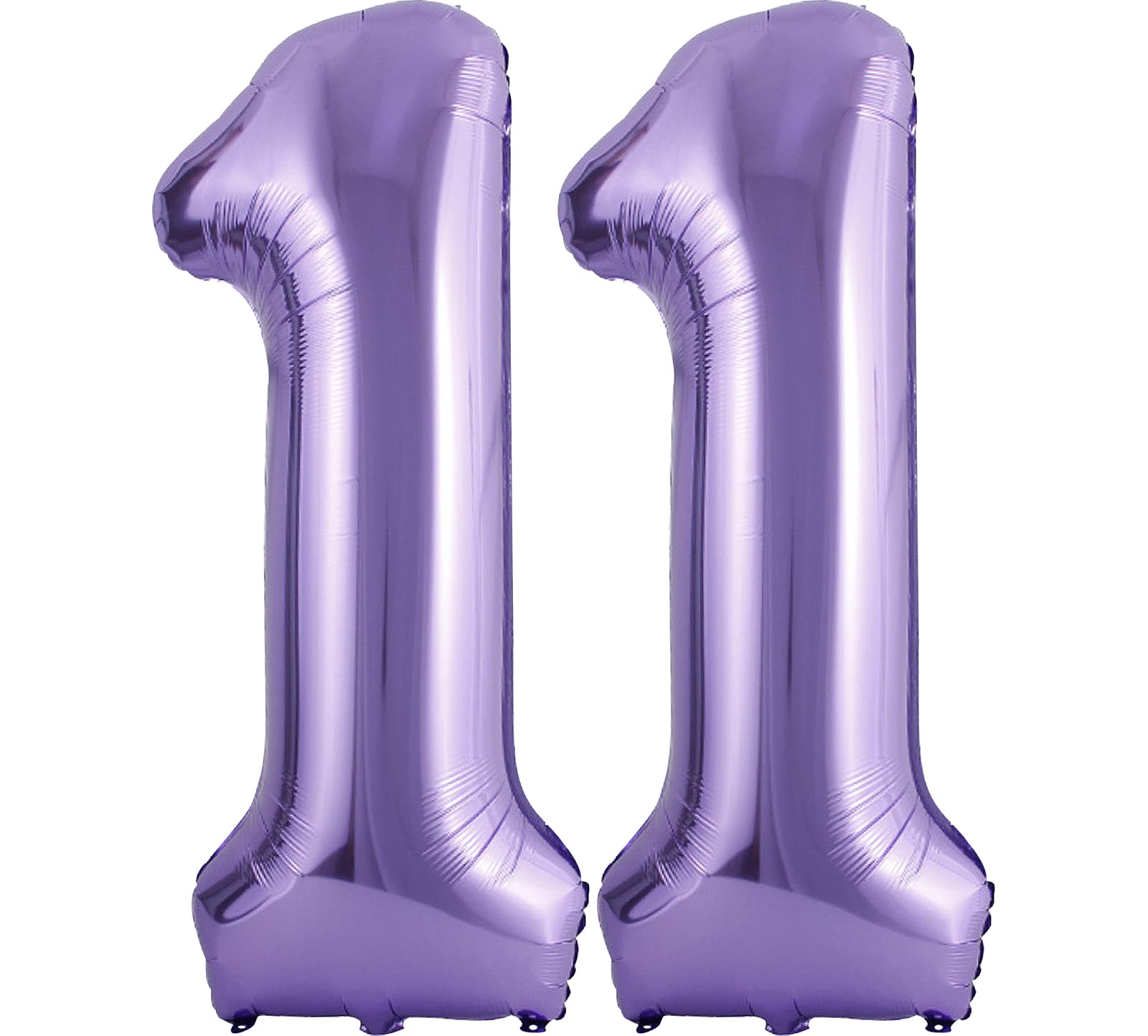 Amazon.com: 40 Inch Number Balloons 11, Purple Helium Foil Number 11 ...