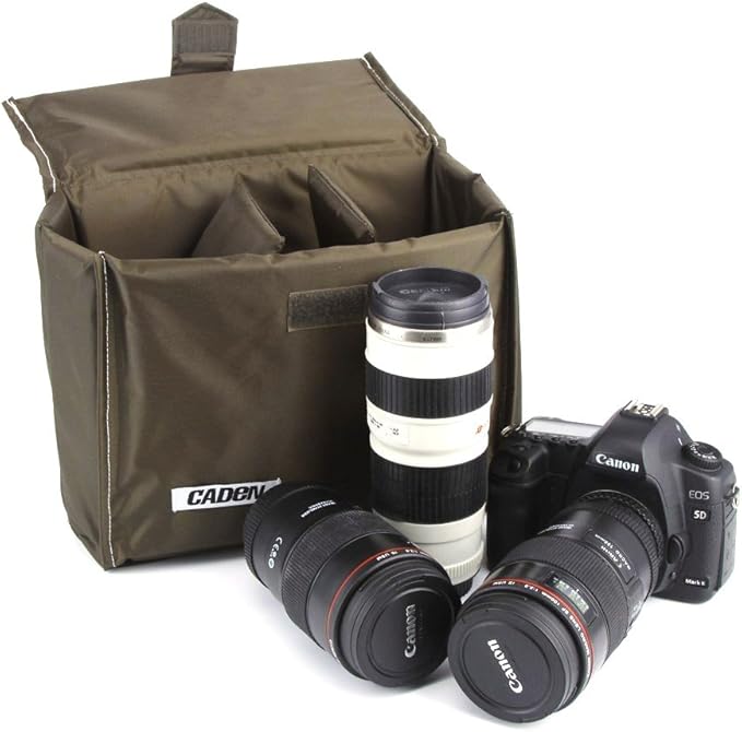 Amazon.com : BESTEK CADEN Universal Camera Liner Insert Partition ...