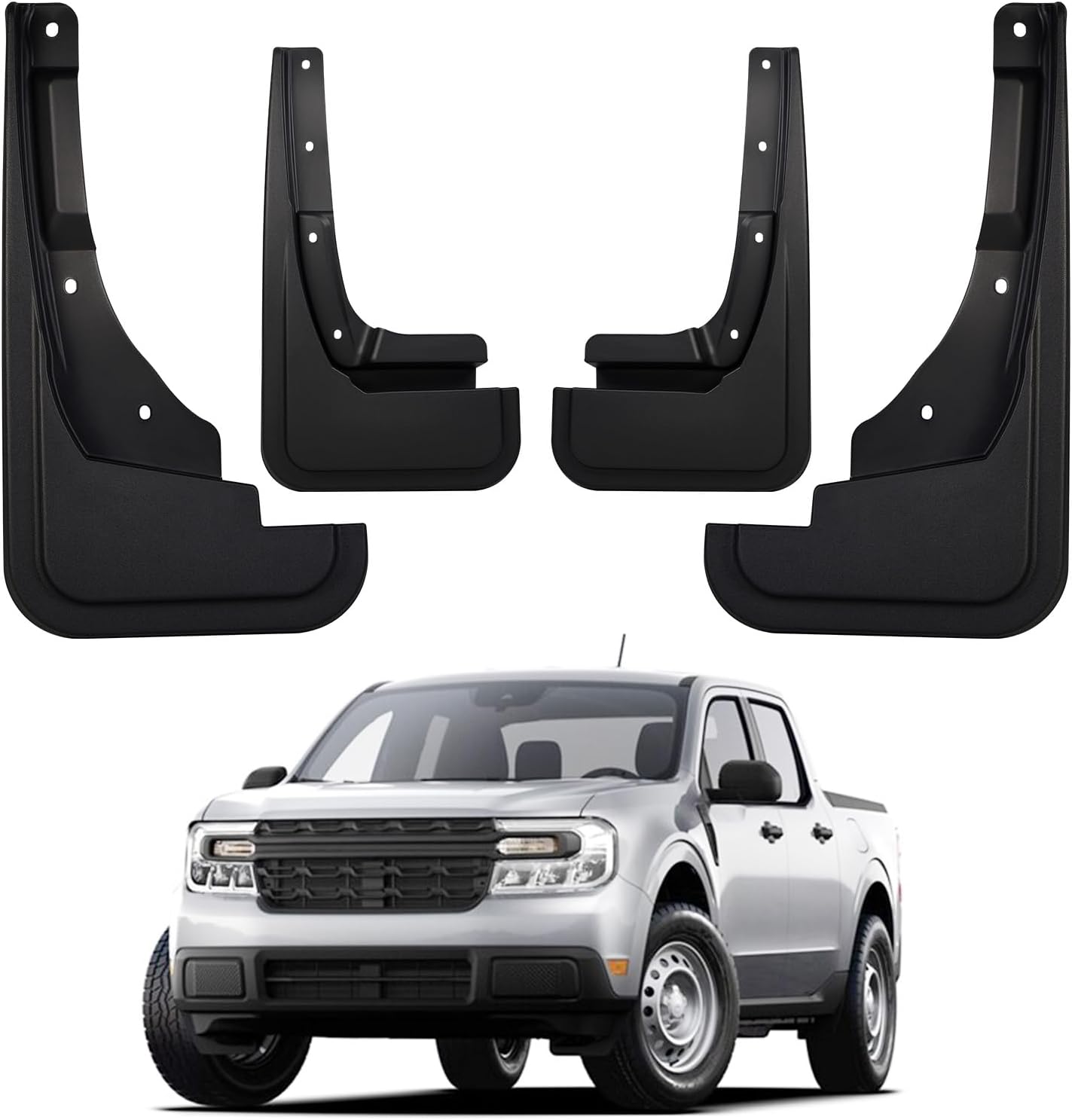 Amazon.com: Vepagoo Mud Flaps for 2022 2023 Ford Maverick Splash Guards ...