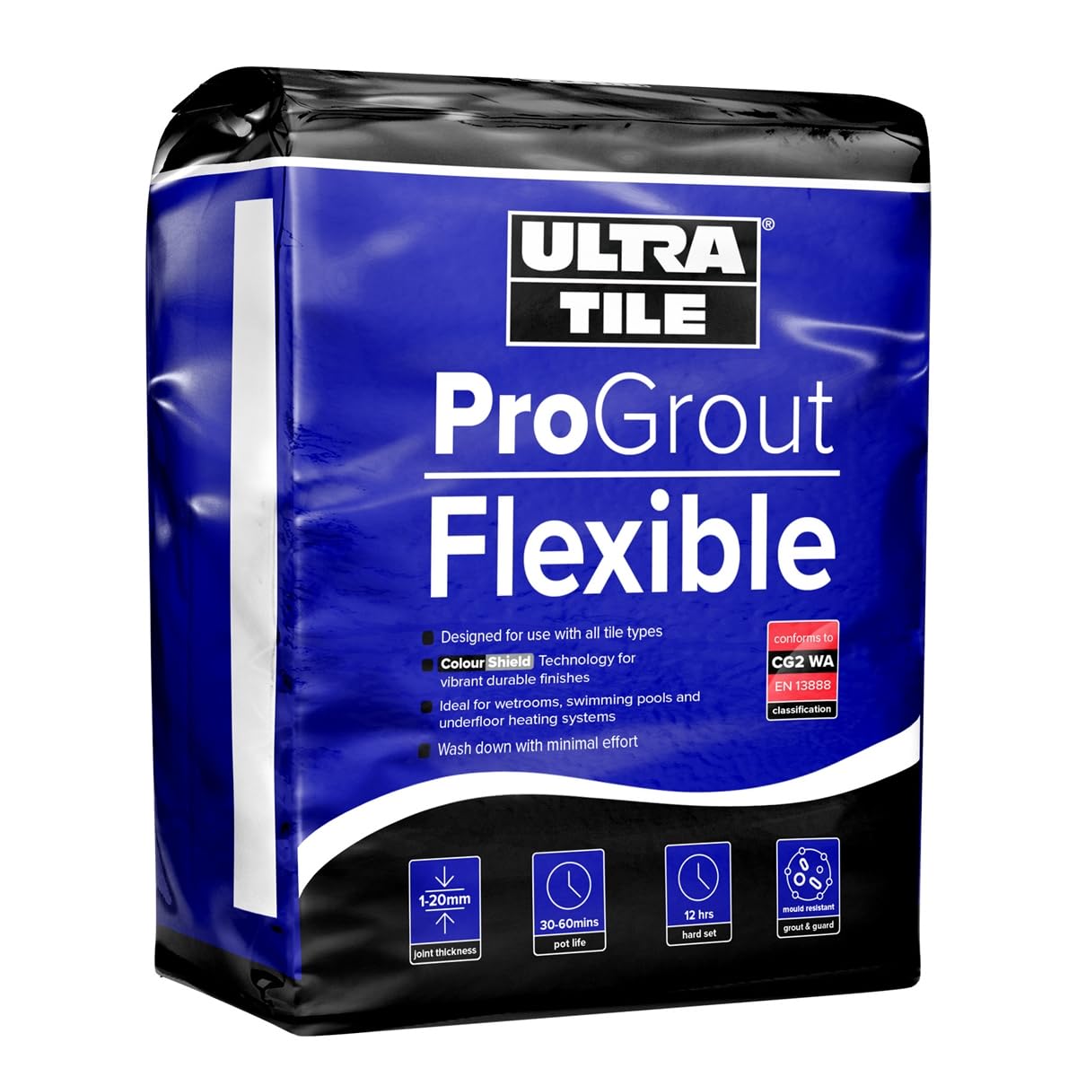 Ultra Tile Flexible Grout 3KG | Wetroom Swimming Pool Underfloor ...