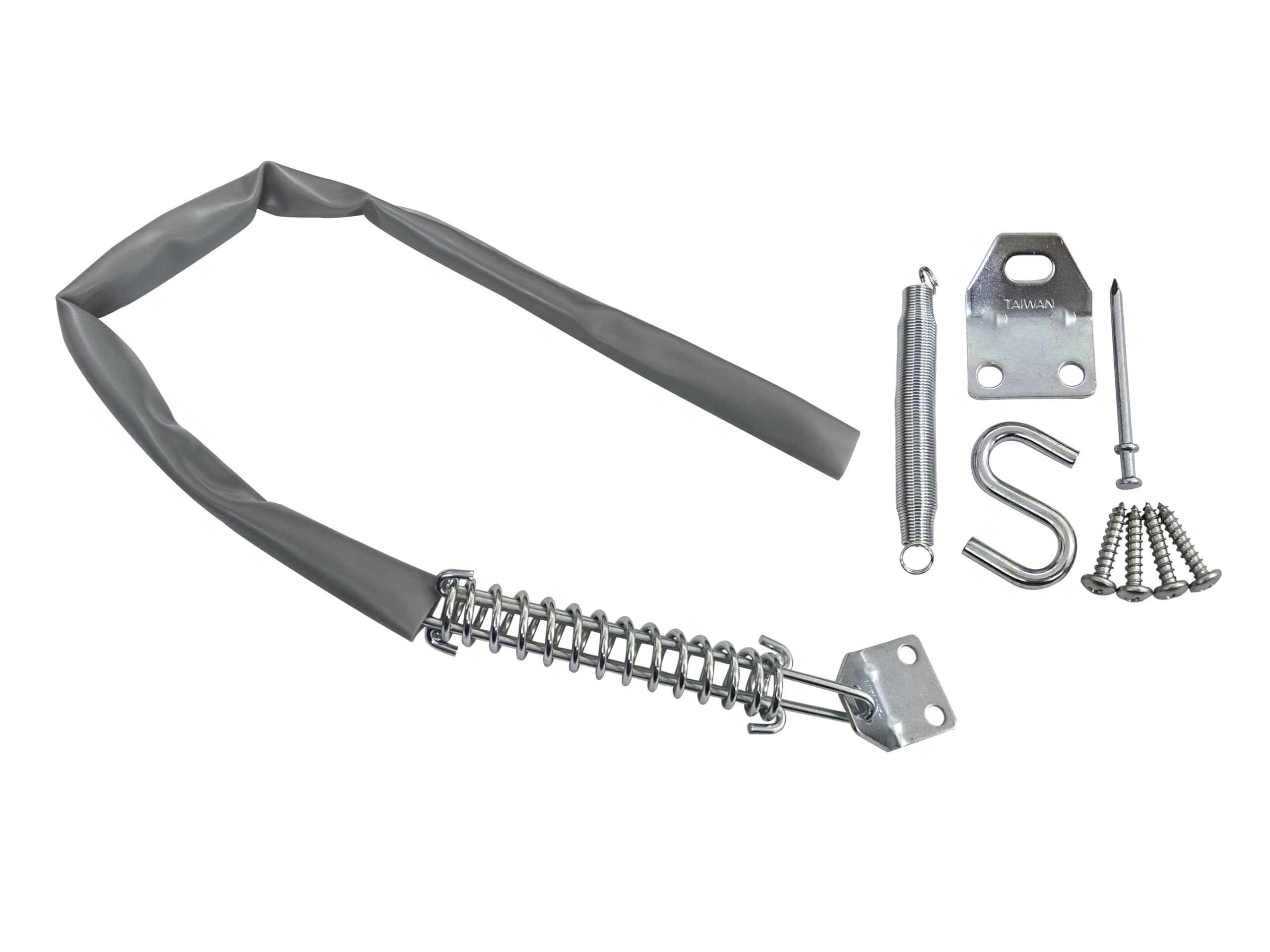 Amazon.com: QCAA Spring and Storm Door Chain, 28", Zinc, with Vinyl ...