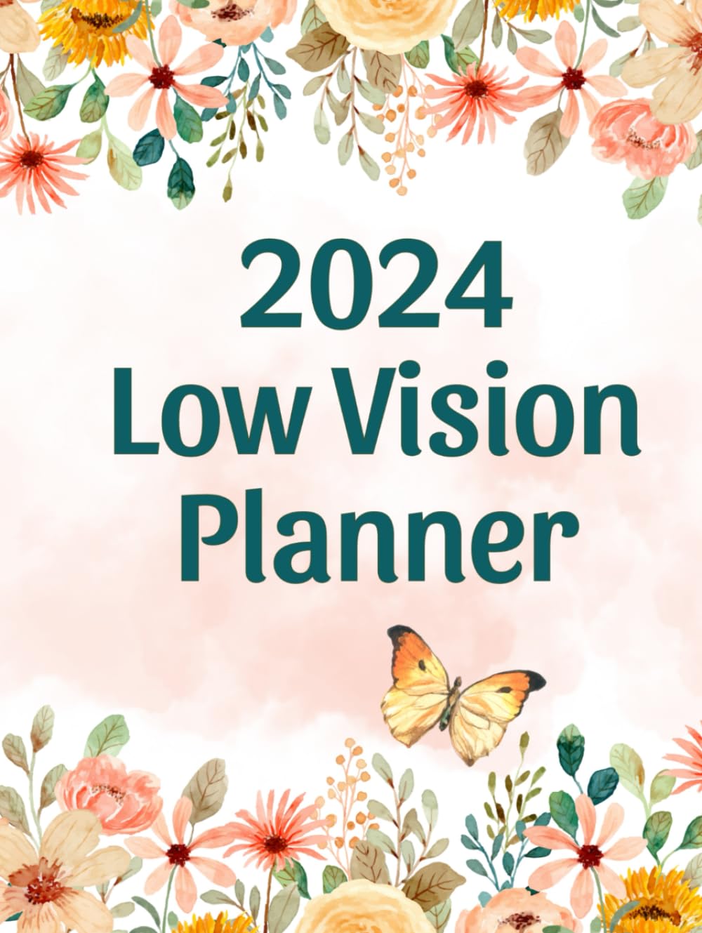 Amazon.com: 2024 Low Vision Planner: Monthly Calendar and Weekly Diary ...