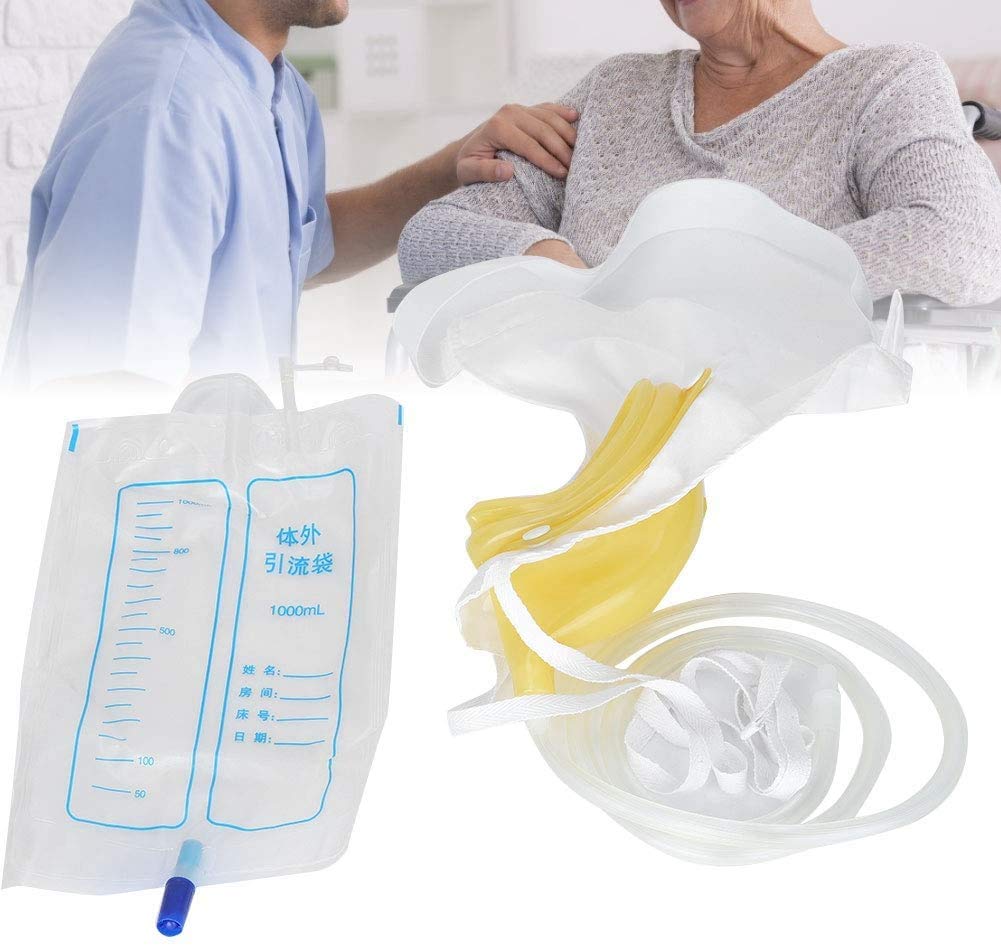 Buy Urine Catheter Bags, Silicone Urine Collector Wearable Urinal ...