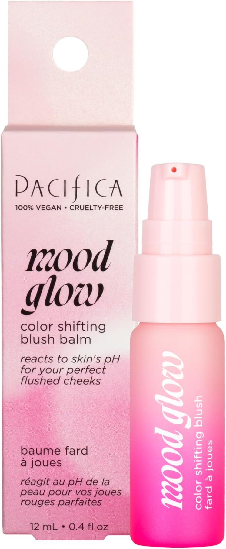 Amazon.com : Pacifica Liquid Spray Blush Mood Glow PH Color Shifting ...
