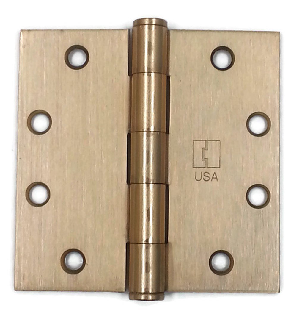 Hager Full Mortise Steel Hinge 1279 4.5 x 4.5 US10/639 (Satin Bronze ...